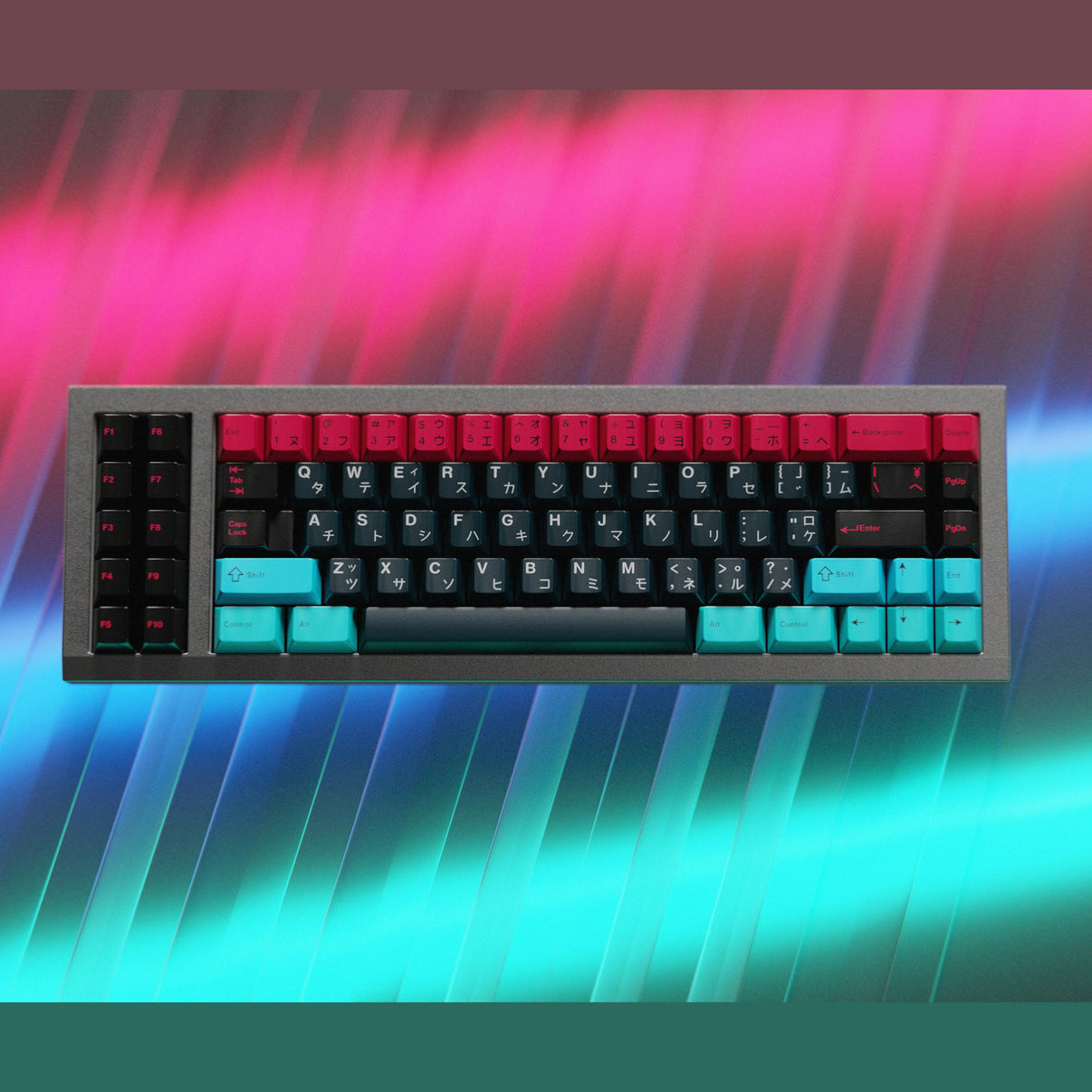 GMK Neon Nights Keycap Set, Cherry Profile, Dye Sub PBT – Nouvolo