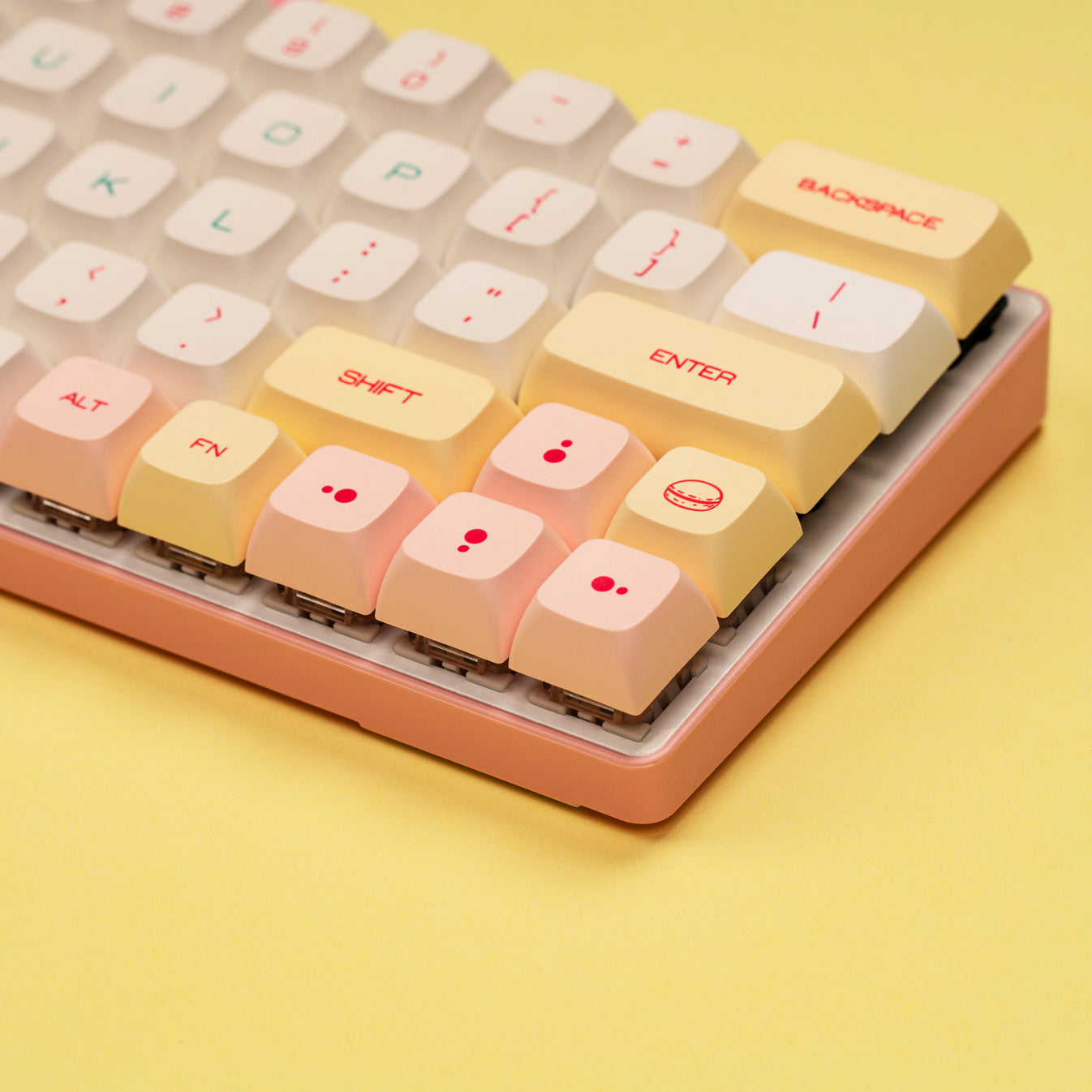 Macaron Keycap Set, XDA Profile, PBT Dye Sub – Nouvolo