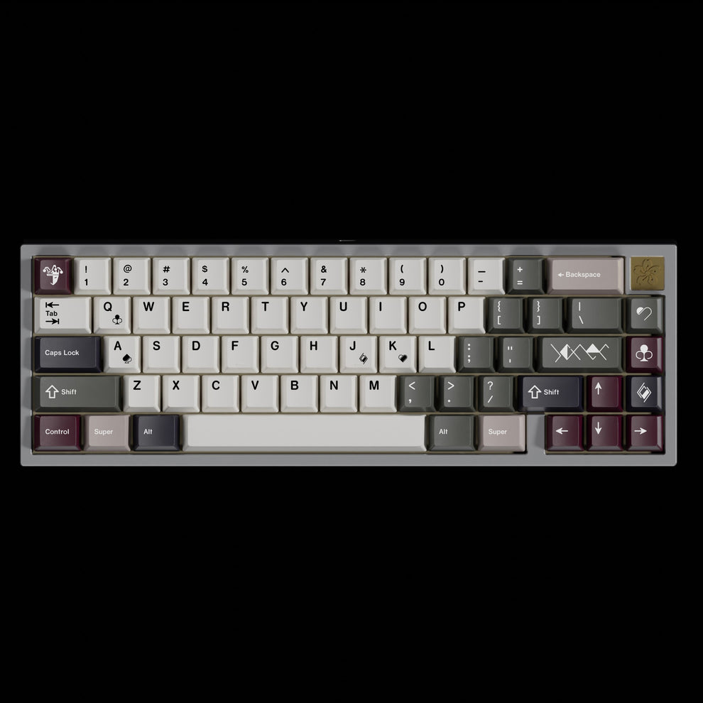 Poker Keycap Set, Cherry Profile, Dye Sub PBT – Nouvolo