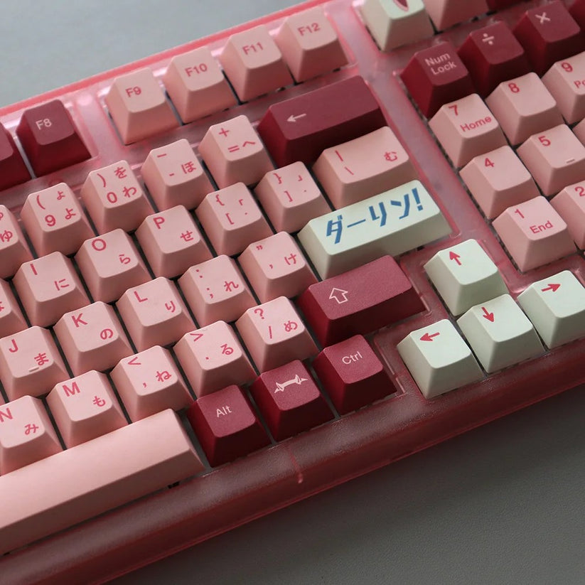 GMK Darling Keycap Set, Cherry Profile, PBT Dye Sub Key Cap – Nouvolo