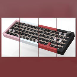 AL65 Gasket Aluminum Gasket Wireless Mechanical Keyboard – Nouvolo