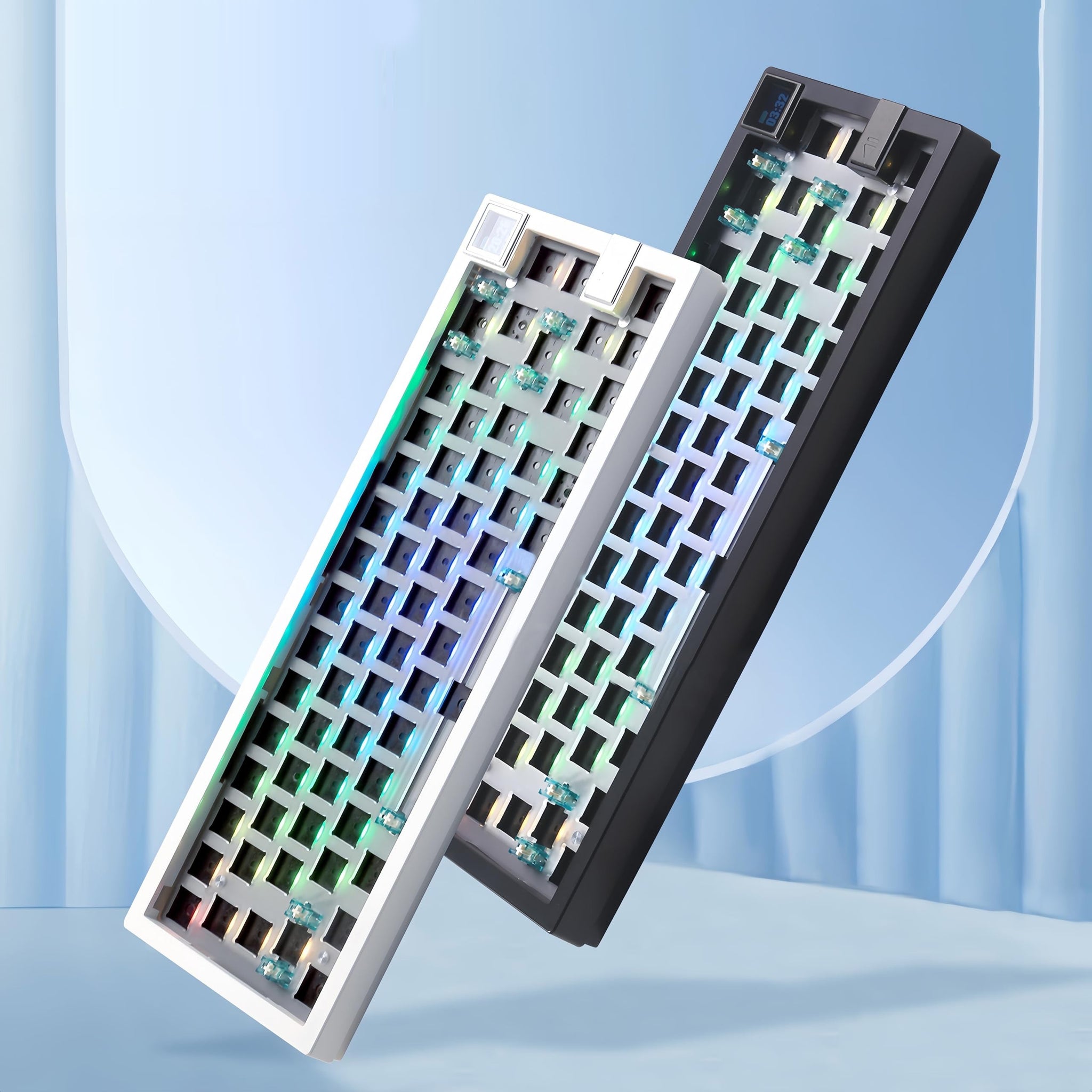 GMK67-S Mechanical Keyboard Barebone with LED Screen – Nouvolo