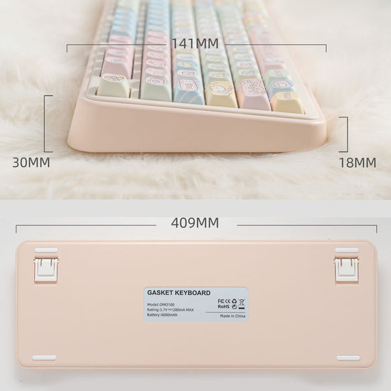 OMO100 Mechanical Keyboard with LCD Screen Barebone – Nouvolo