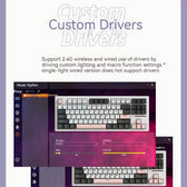 Xinmeng M87 Pro V2 Gasket Mechanical Keyboard – Nouvolo