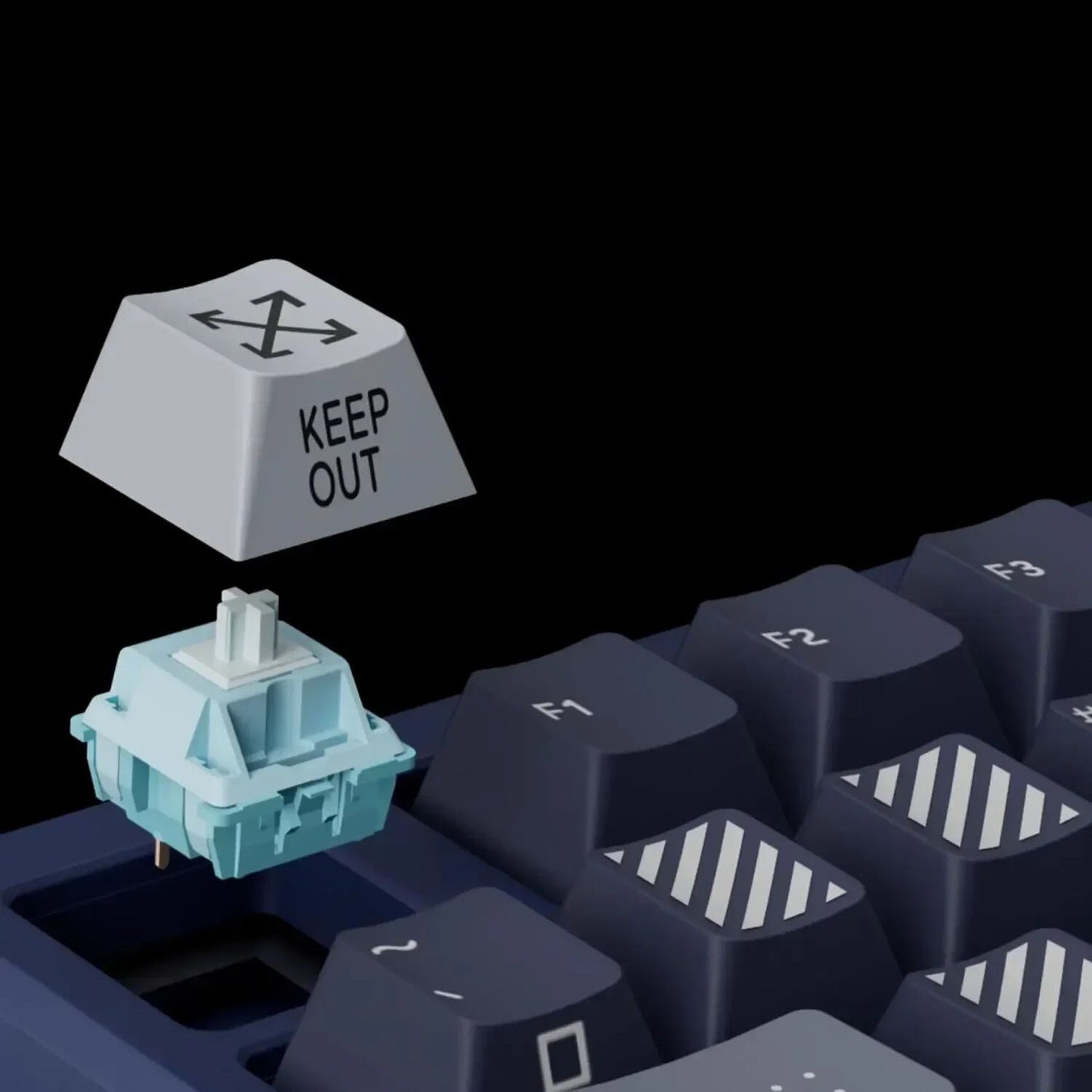 Keyverse Infi75 Mechanical Keyboard with Knob & LED Screen – Nouvolo