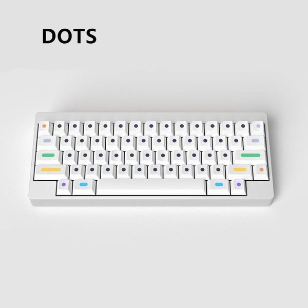 GMK Dots R1 Keycap Set, Cherry Profile, Dye Sub PBT – Nouvolo