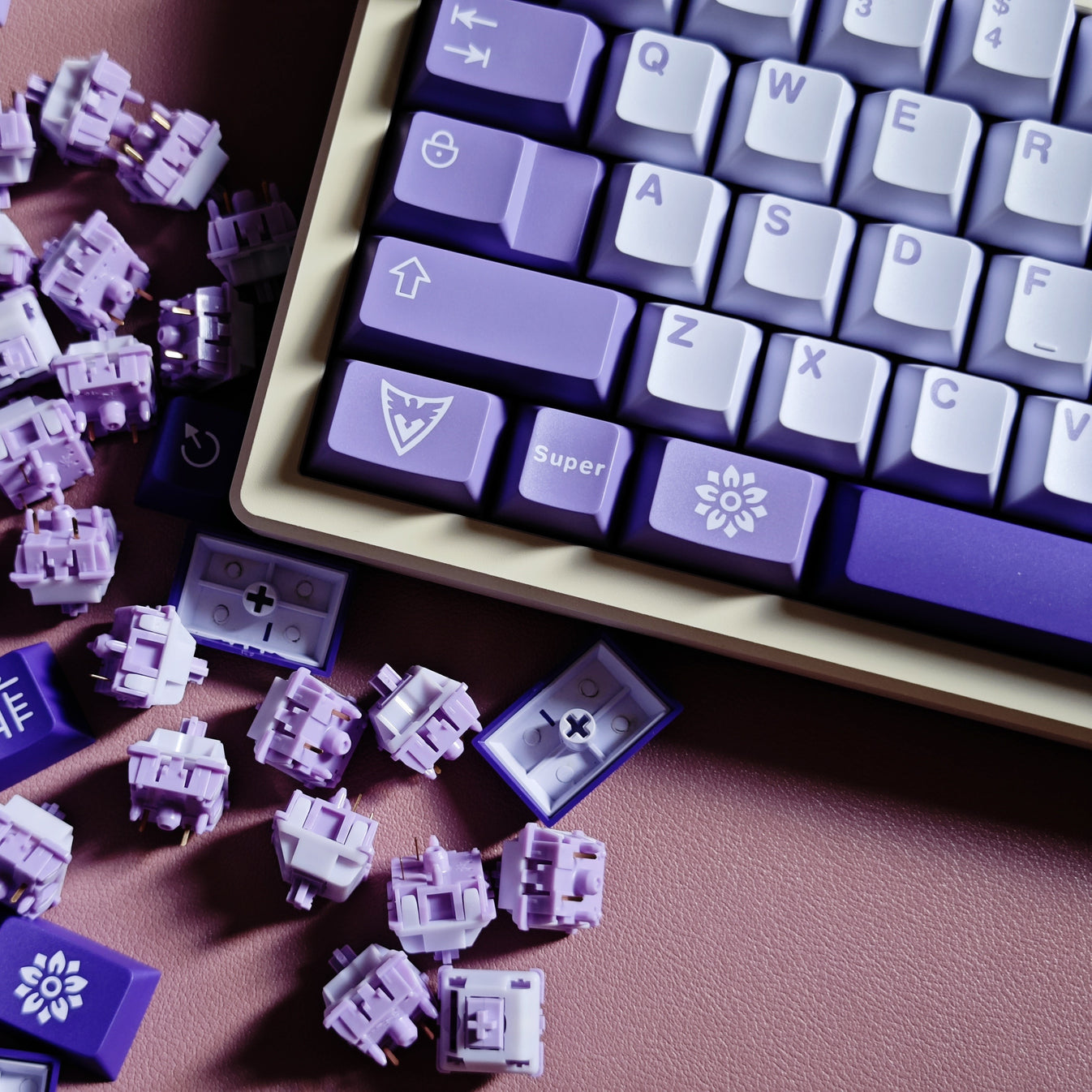 Aifei Emilia Keycap Set, Cherry Profile, Double Shot ABS – Nouvolo