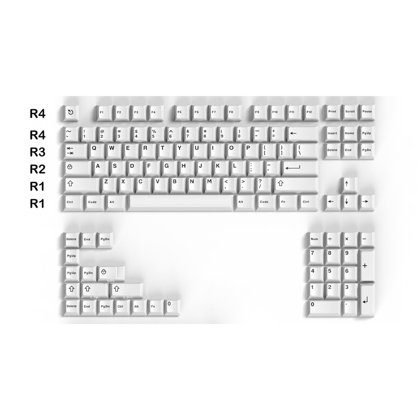 GMK WOB+BOW Keycap Set, Cherry Profile, Double Shot PBT – Nouvolo