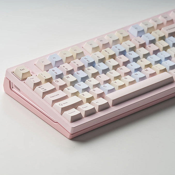 QK x ONEKEY Bubble Tea Marshmallow Keycap Set, Cherry Profile, Dye Sub ...