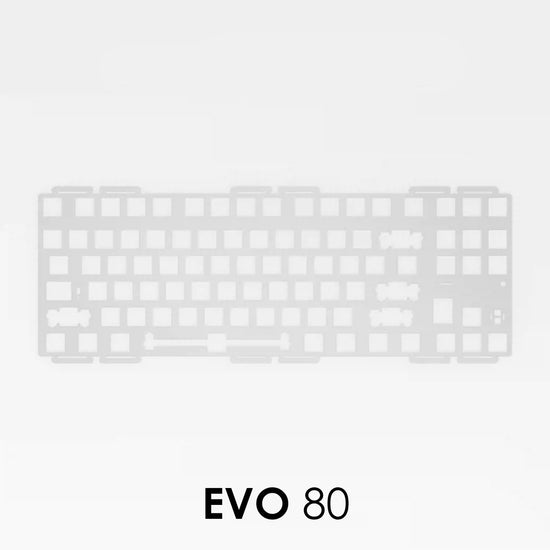 EVOWORKS EVO80 ANSI/ISO Keyboard Switch Plate – Nouvolo