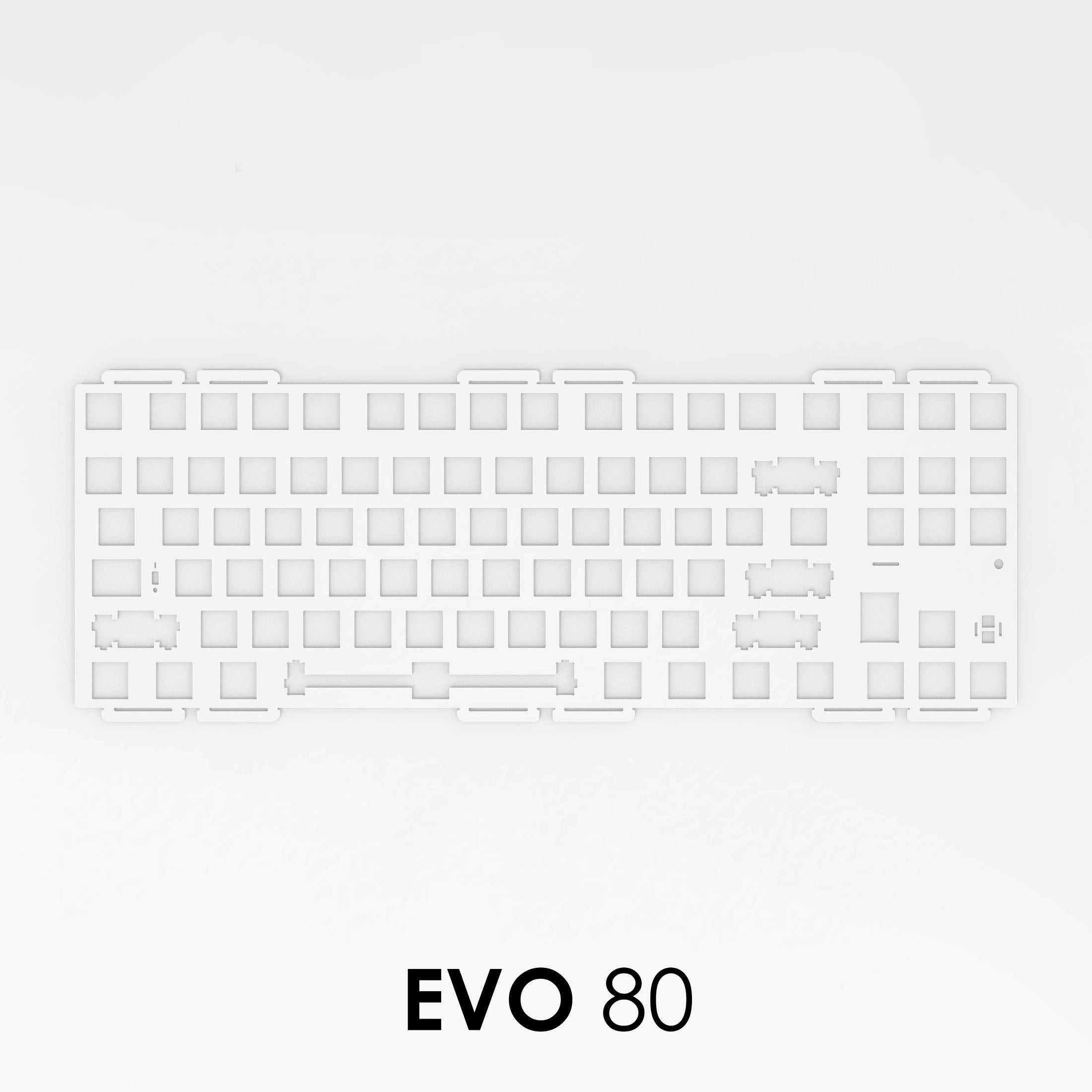 EVOWORKS EVO80 ANSI/ISO Keyboard Switch Plate – Nouvolo
