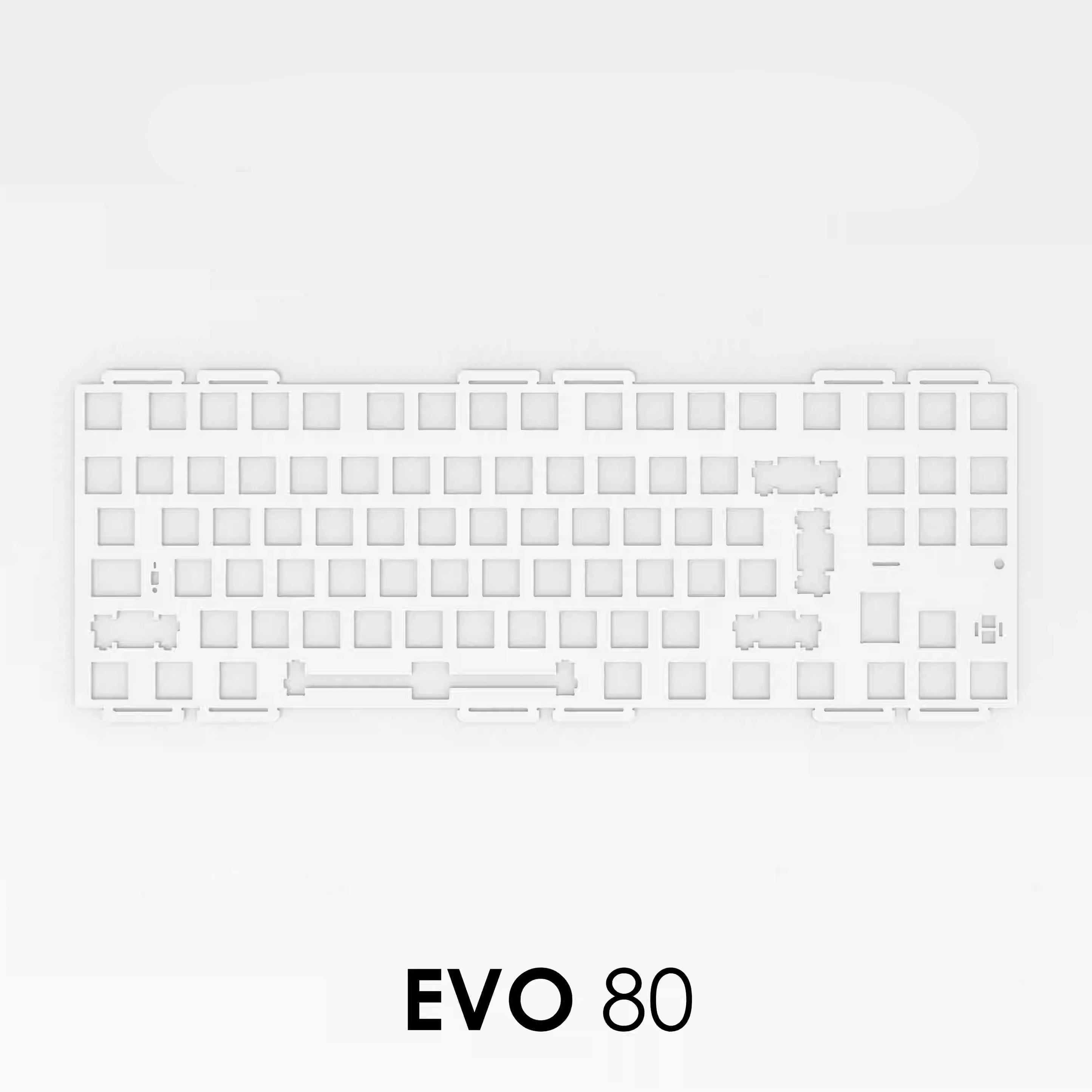 EVOWORKS EVO80 ANSI/ISO Keyboard Switch Plate – Nouvolo