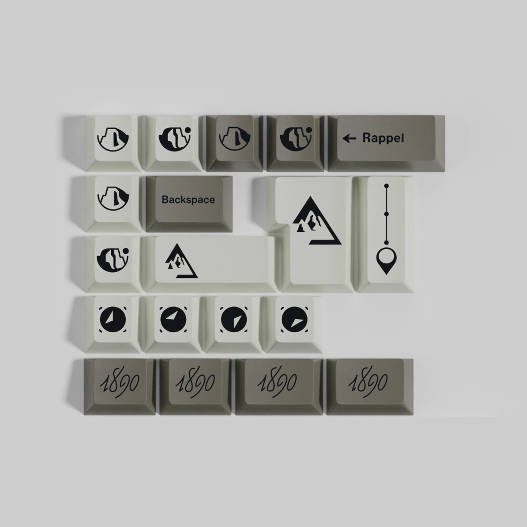 GMK Boulder Keycap Set, Cherry Profile, Dye Sub PBT Key Cap – Nouvolo