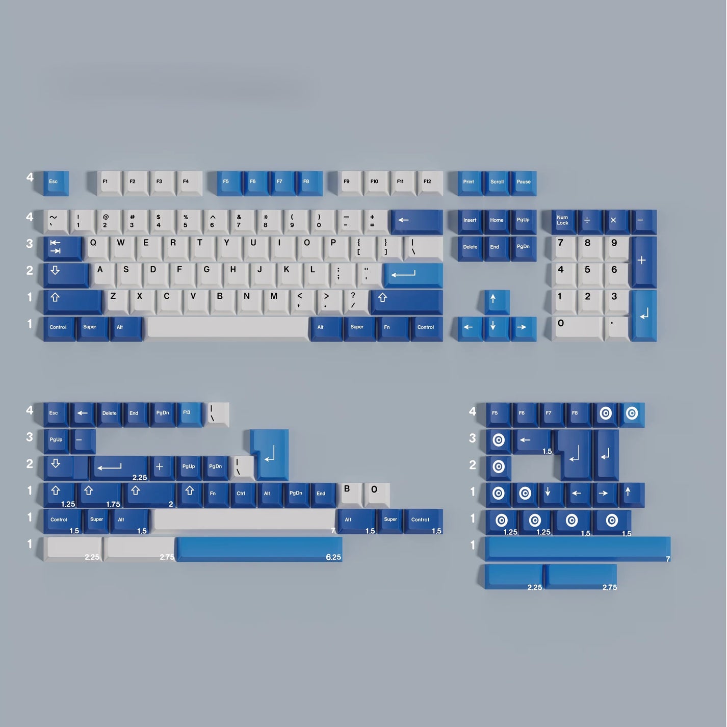 GMK Evil Eye Keycap Set, Cherry Profile, Dye Sub PBT – Nouvolo