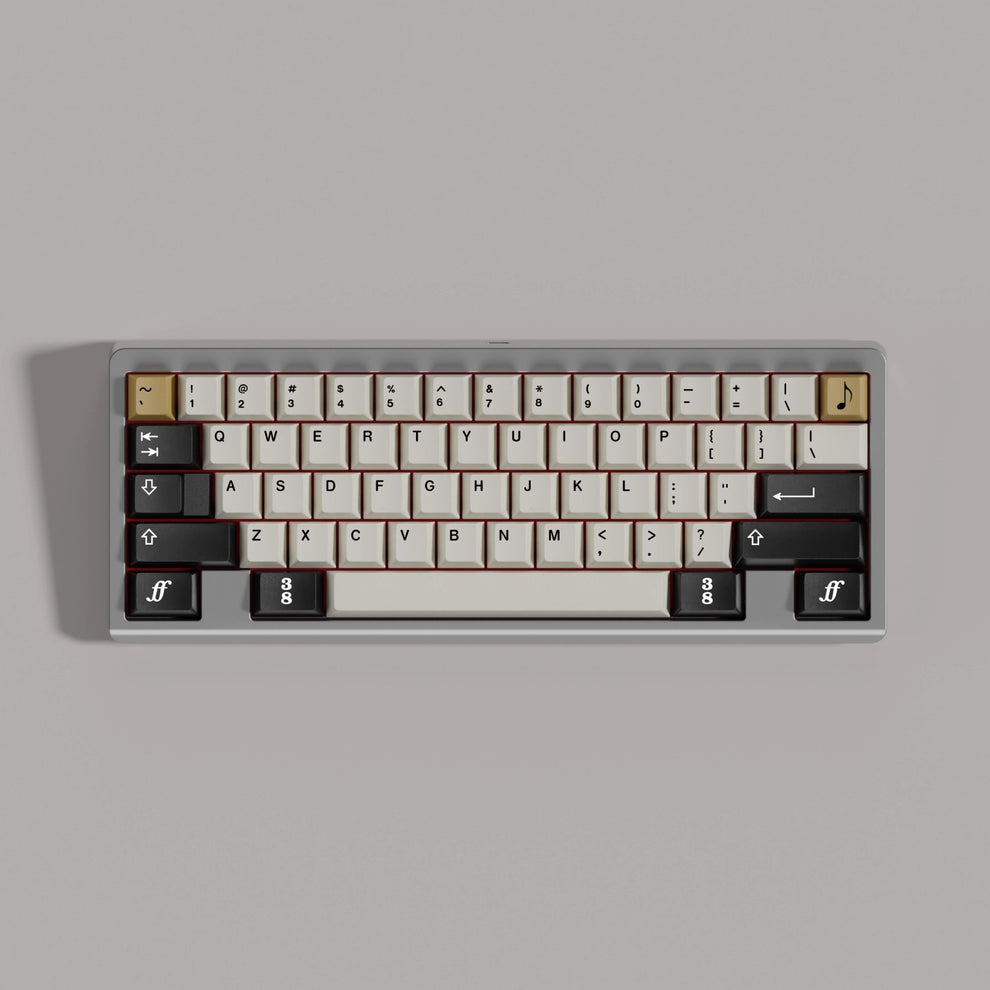 GMK Musician Keycap Set, Cherry Profile, Dye Sub PBT Key Cap – Nouvolo