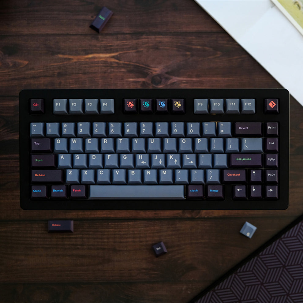 GMK Oblivion Keycap Set, Cherry Profile, PBT Dye Sub Key Cap – Nouvolo