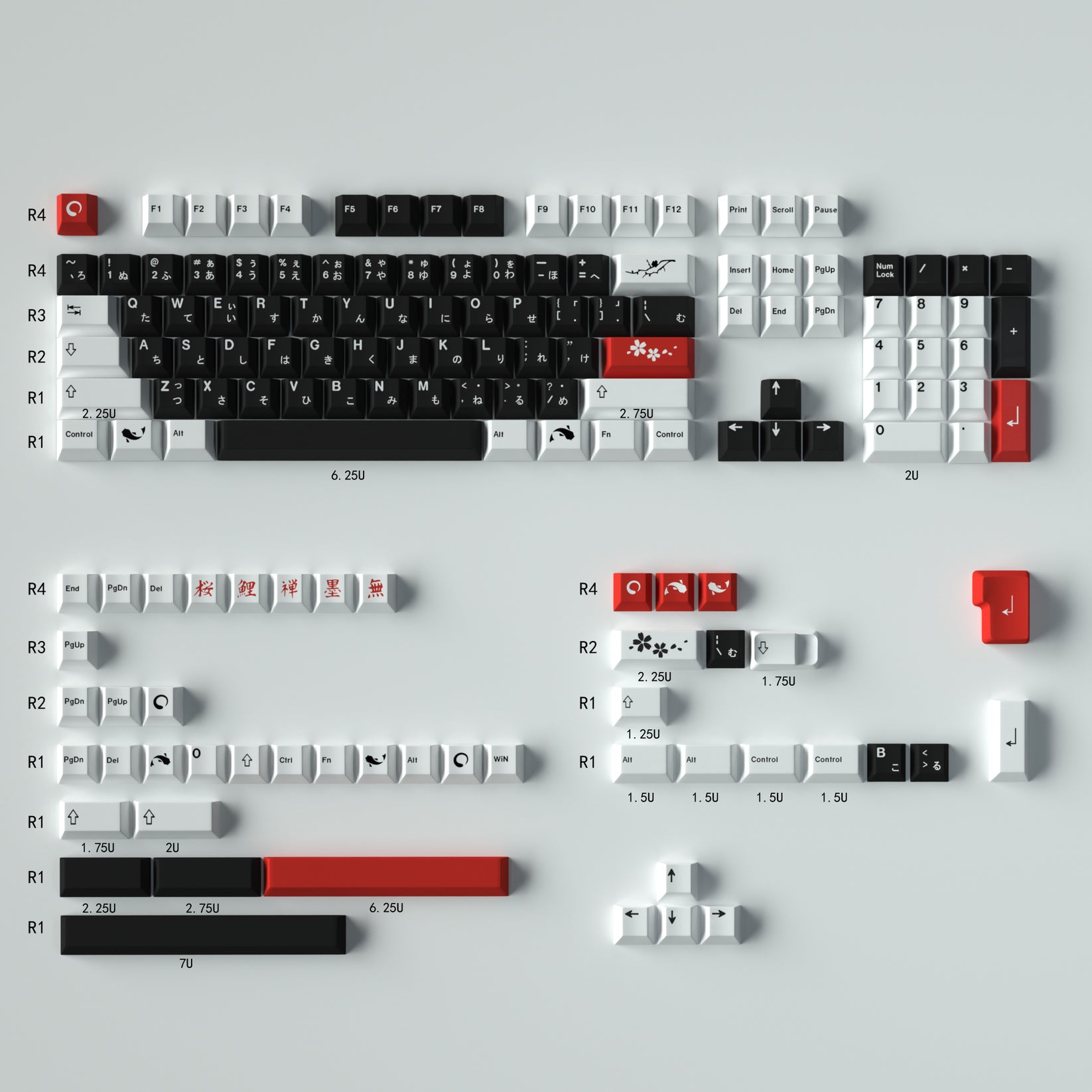 GMK Sumi Keycap Set, Cherry Profile, PBT Dye Sub Key Cap – Nouvolo