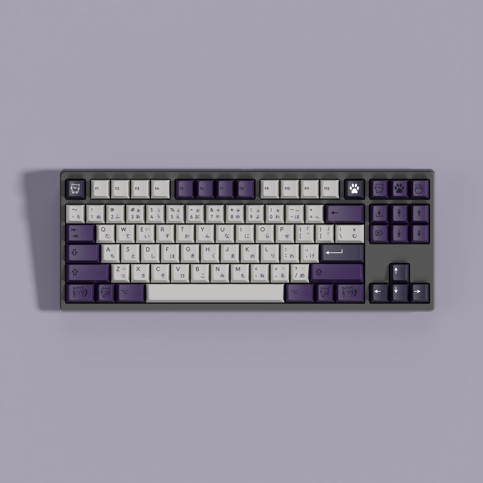 KBD Subarashi Keycap Set, Cherry Profile, Dye Sub PBT Key Cap – Nouvolo