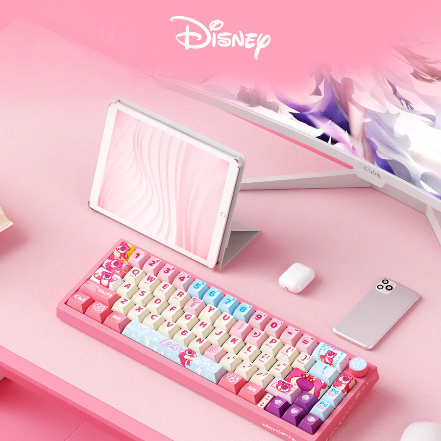 Lots-o'-Huggin' Bear 65% Gasket Mechanical Keyboard – Nouvolo