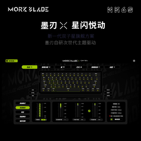 Morkblade MK60 Aluminum Magnetic HE Gaming Keyboard – Nouvolo