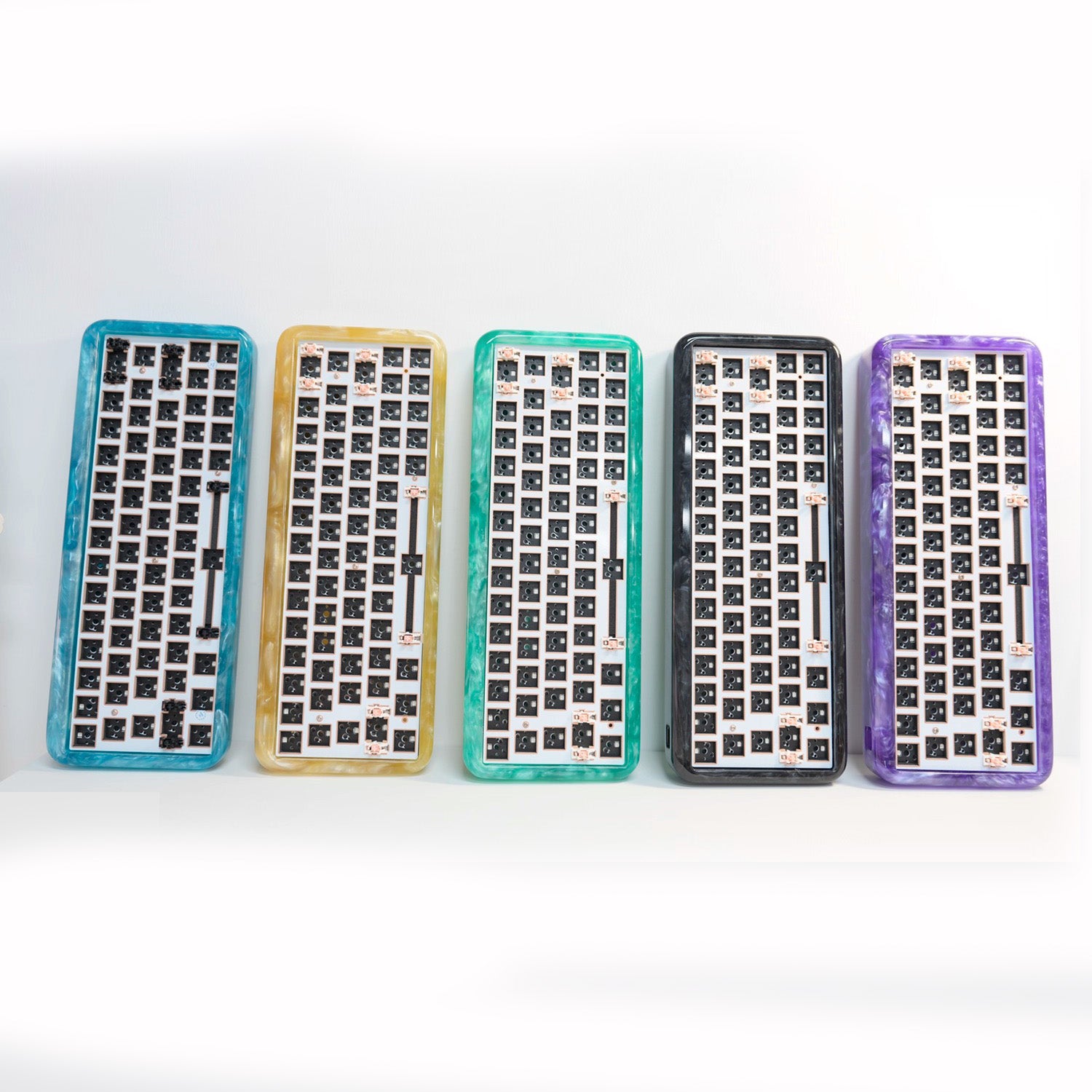 Resin 61/64 Custom Mechanical Keyboard Barebone – Nouvolo