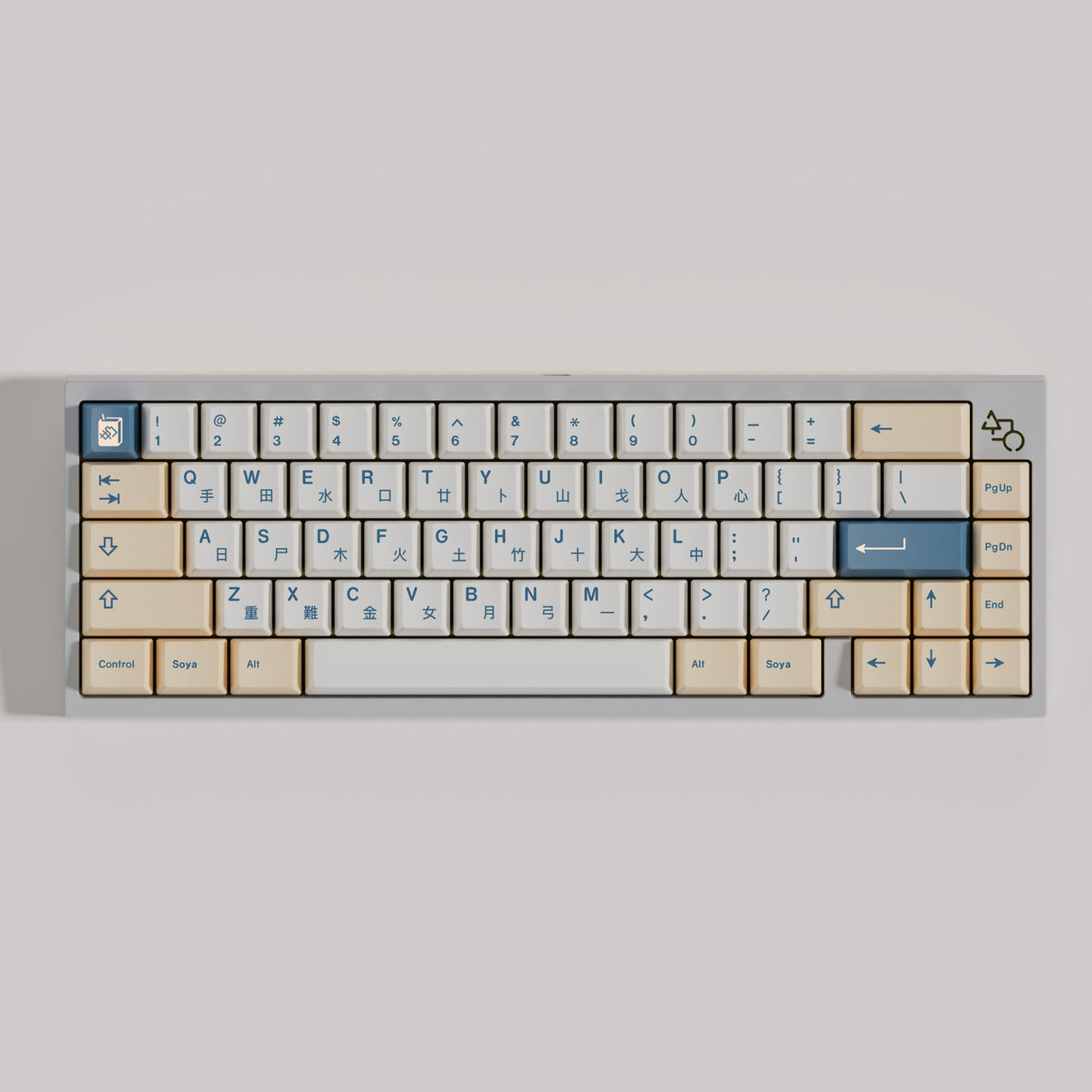 GMK Soyamilk Keycap Set, Cherry Profile, Dye Sub PBT – Nouvolo
