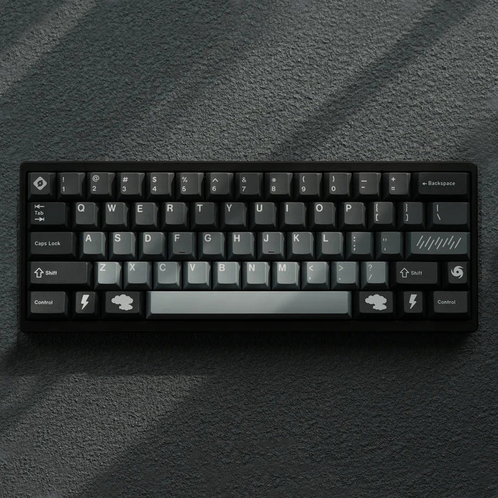 GMK Storm Keycap Set, Cherry Profile, Dye Sub PBT – Nouvolo