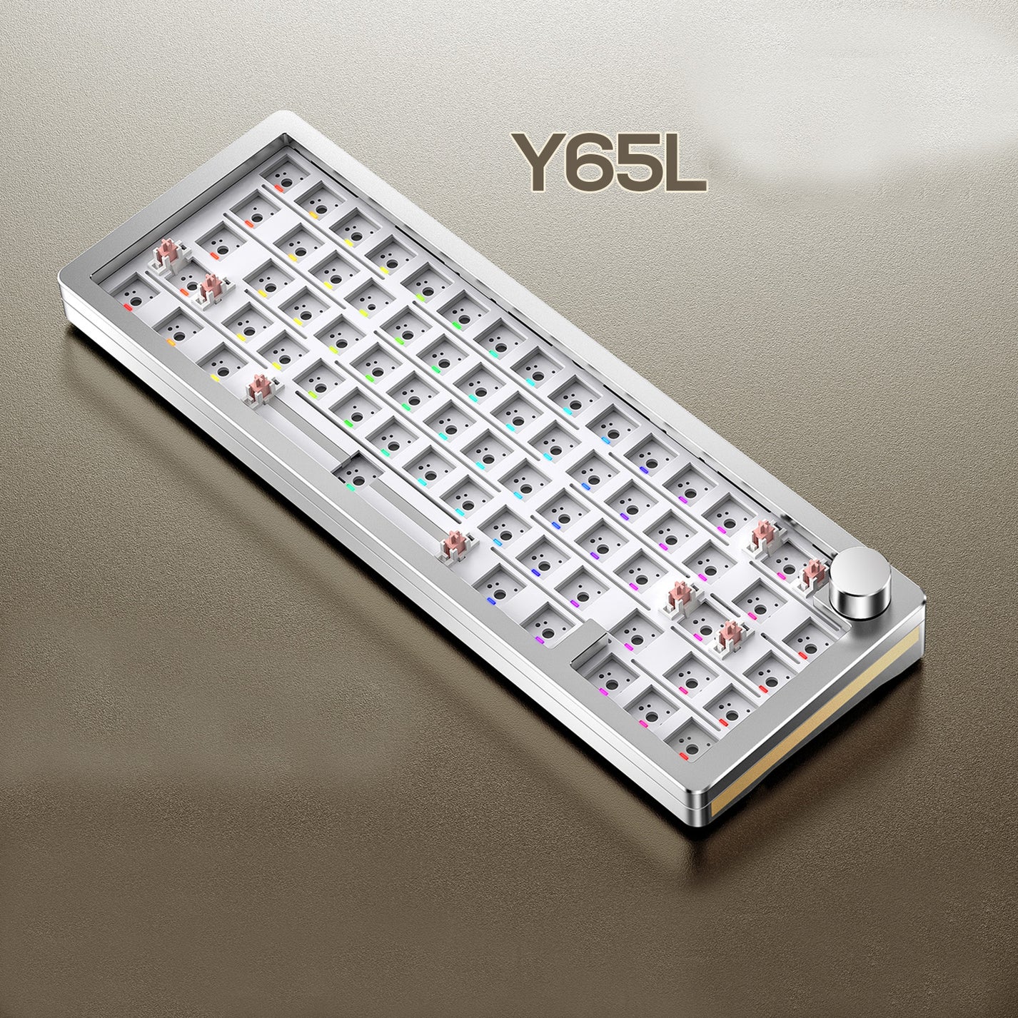 Yindiao Y65L Aluminum Wired Mechanical Keyboard Barebone – Nouvolo